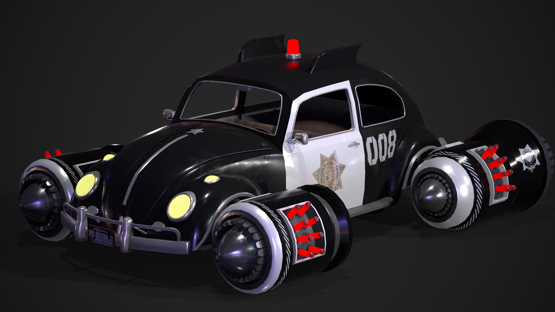 ArtStation - Futuristic police Beetle