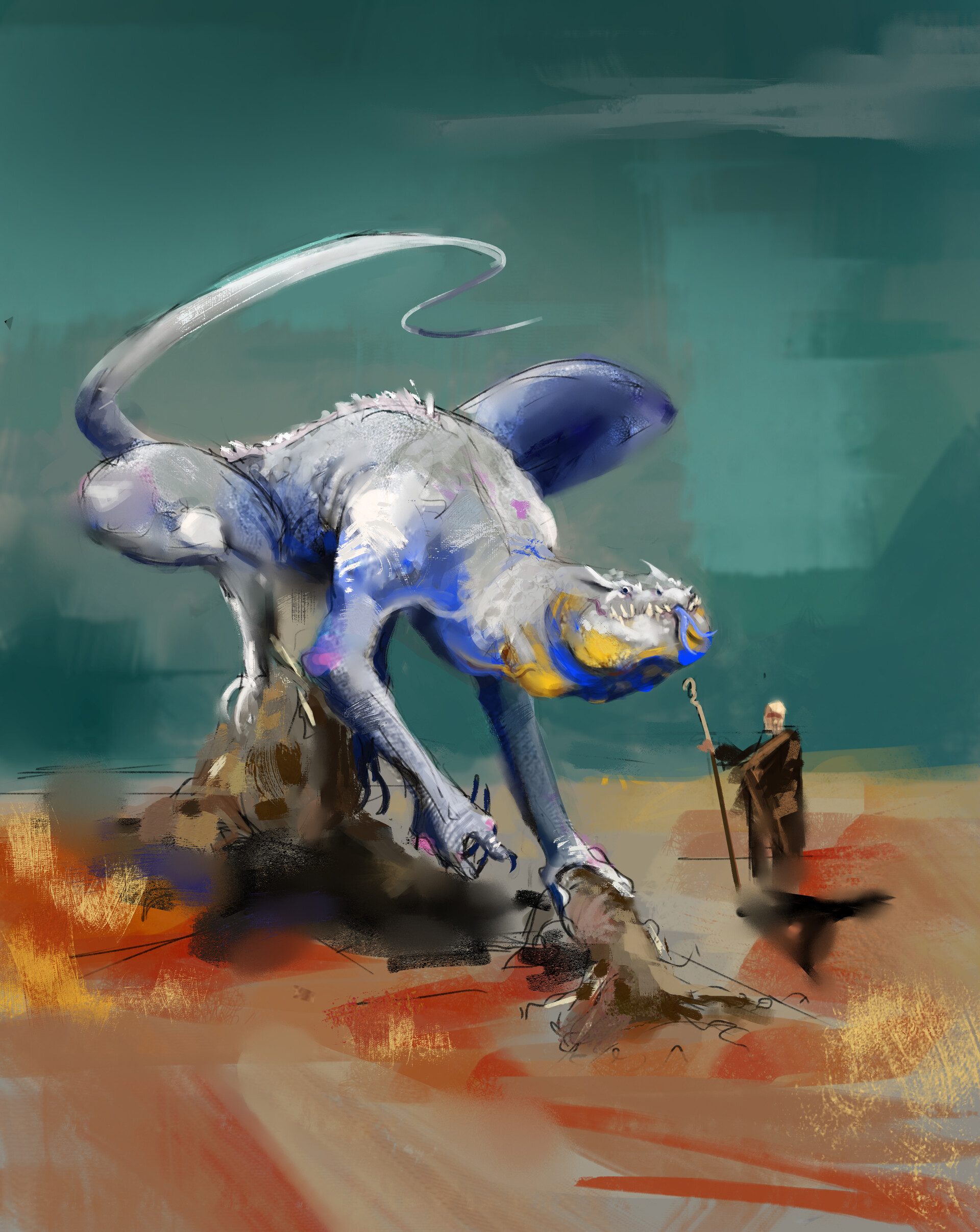 ArtStation - dragon concept