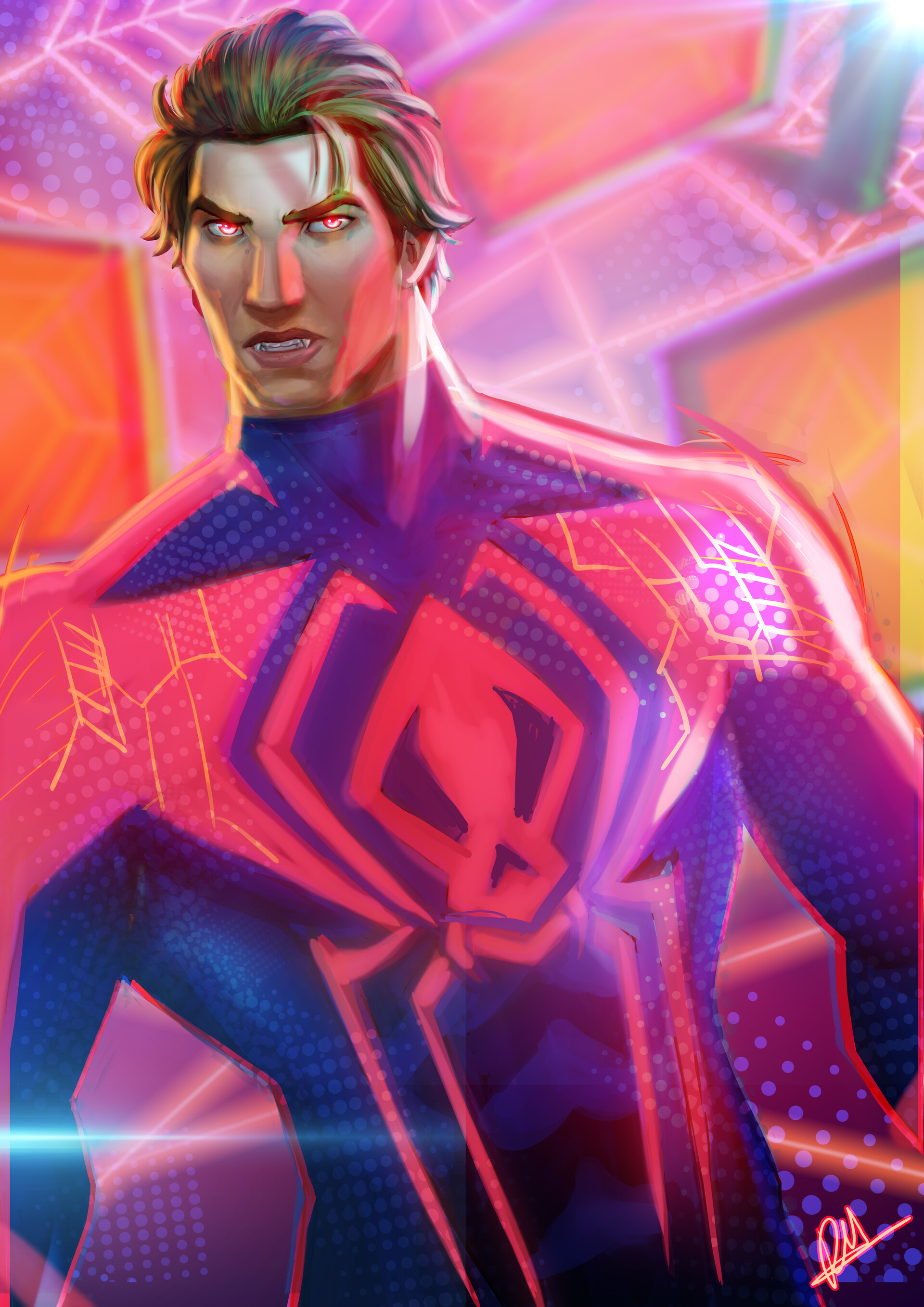 ArtStation - Miguel O'Hara aka Spiderman 2099