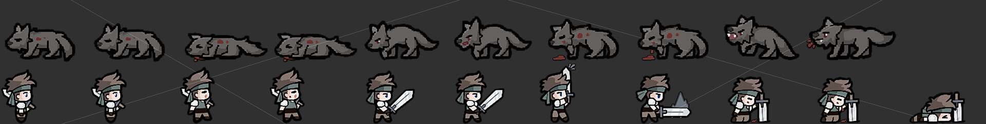 ArtStation - Sprite Sheet Commissioned by MormonJeezy