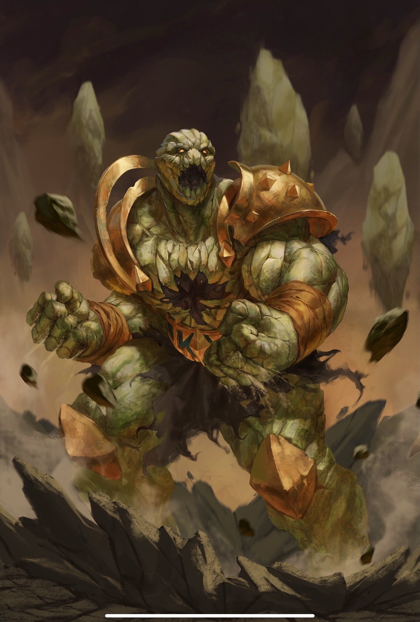 ArtStation - Cragheart for Gloomhaven 2.0