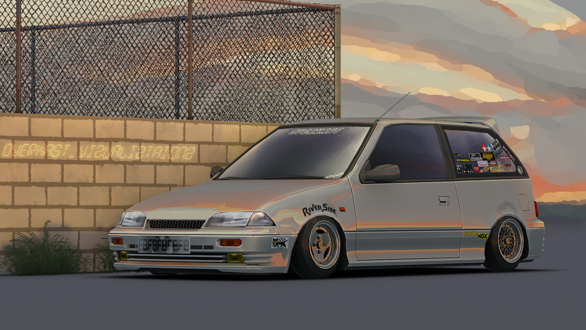 ArtStation - New Kyusha Wave | Suzuki Swift (SF)