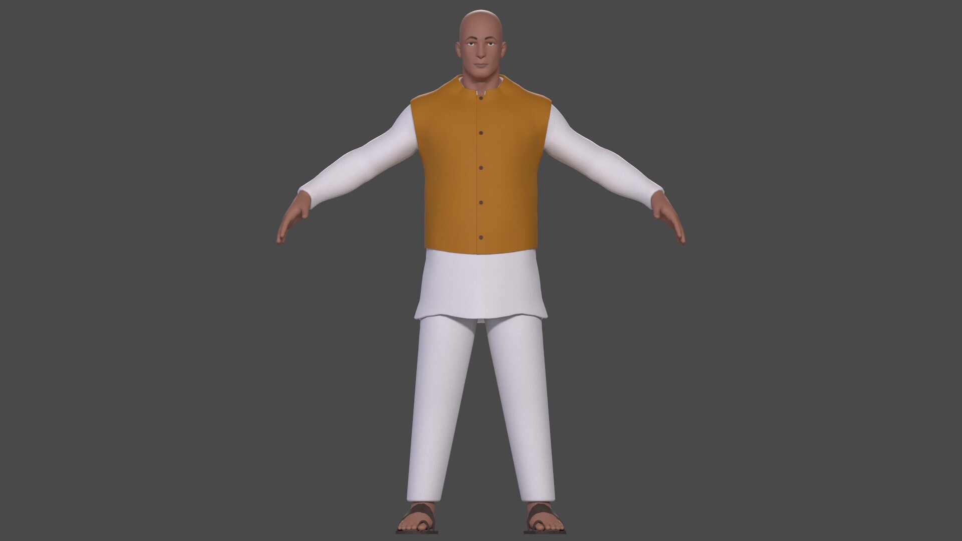 ArtStation - Politician Character Modeling