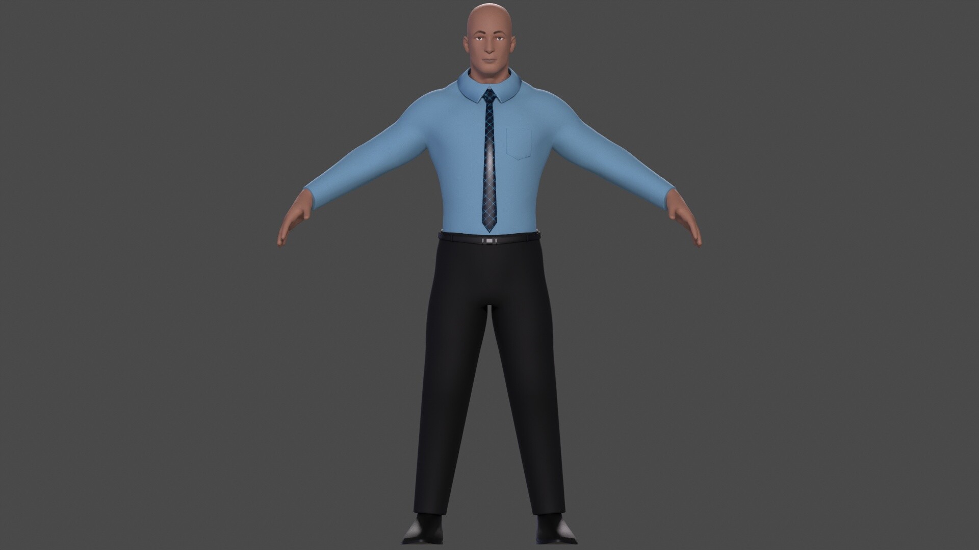 ArtStation - Executive Character Modeling