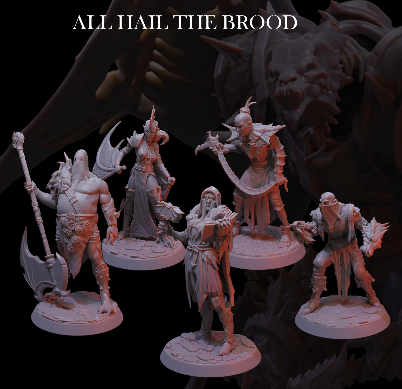 ArtStation - Brood of the Dead Dragon