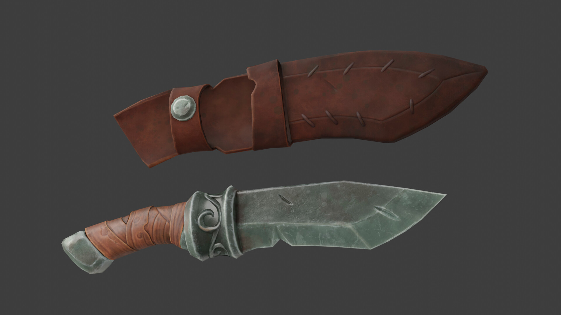 ArtStation - Stylized Knife