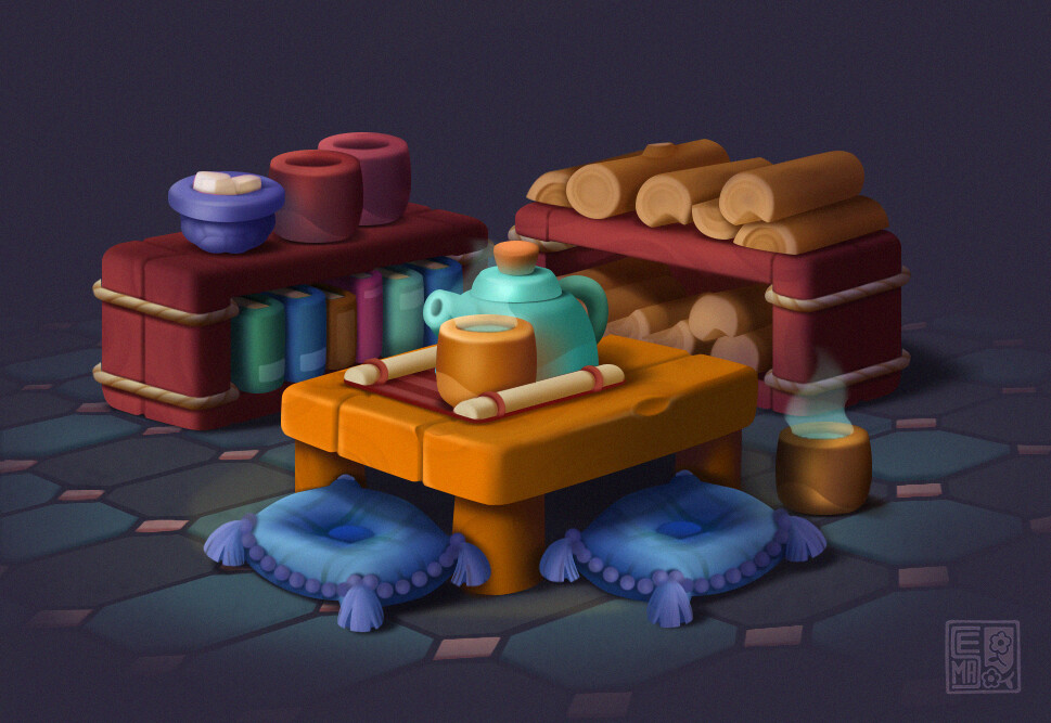 ArtStation - cozy place