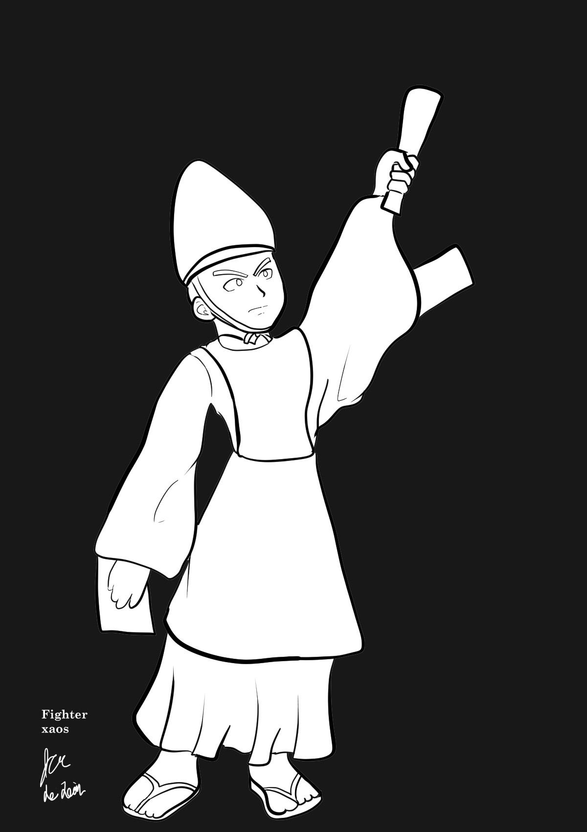 Shinto Priestess Uniform