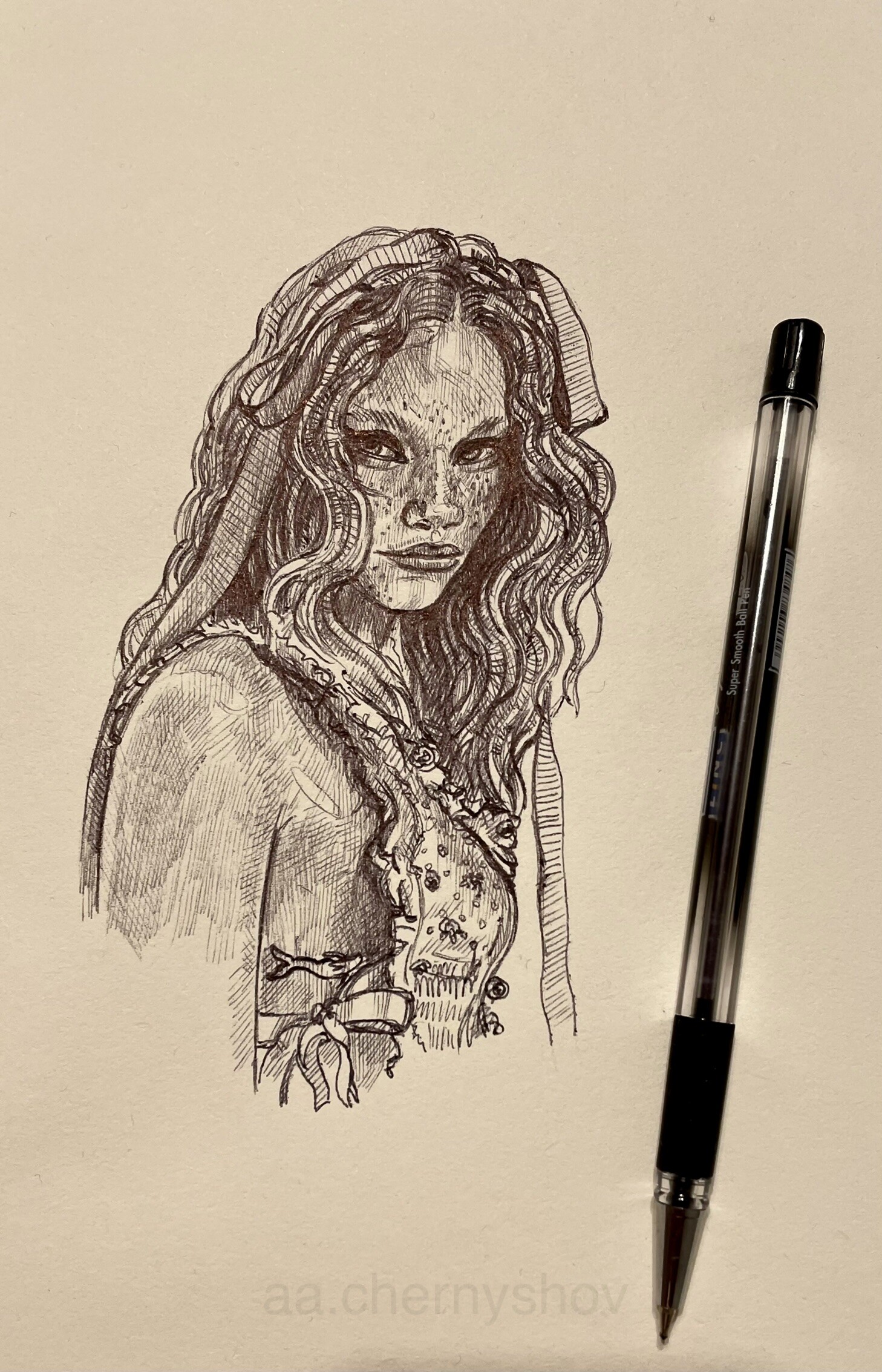 ArtStation - Tess Summer Carter | Sketchbook mode | girl drawing ...