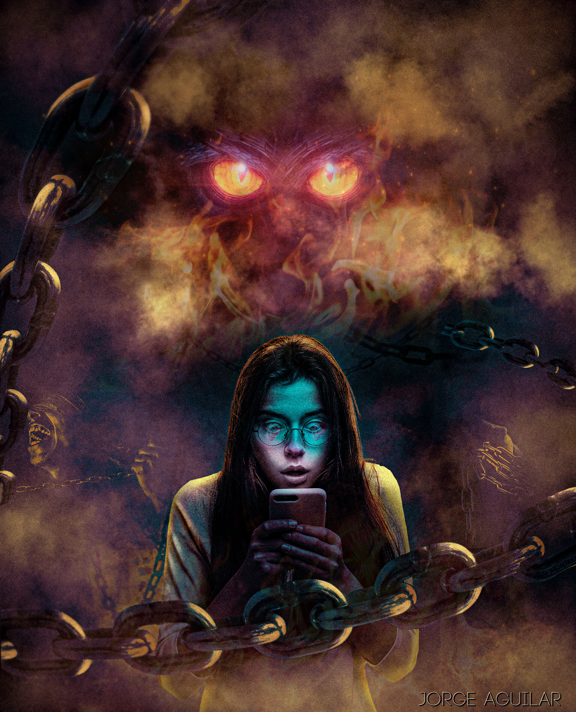 ArtStation - Chained to the Net