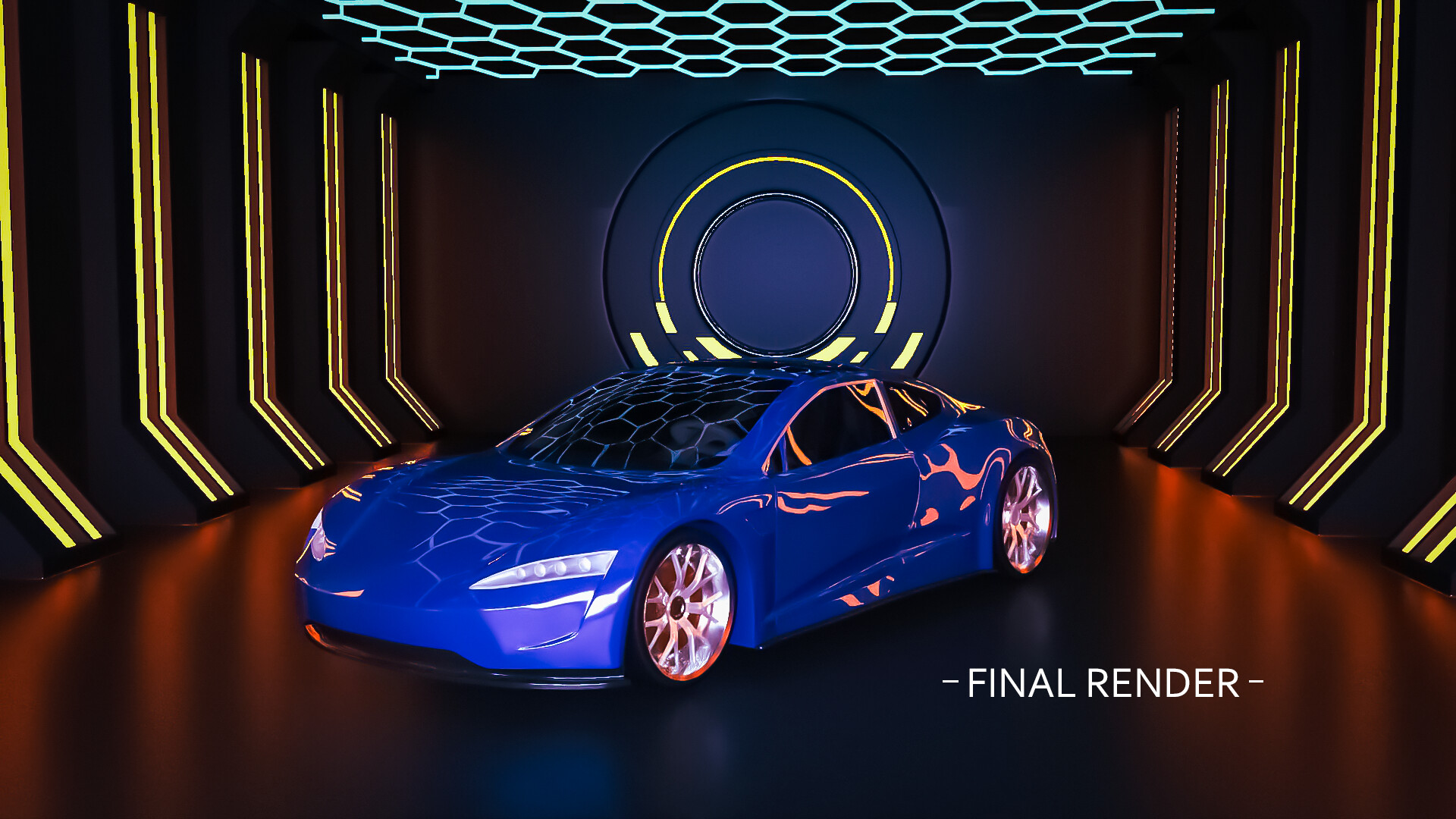 ArtStation - Car showroom