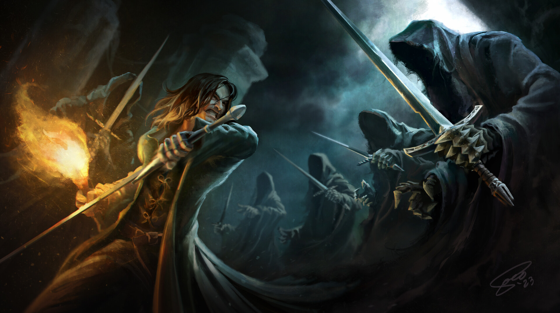 Aragorn Fight Lord Of The Rings