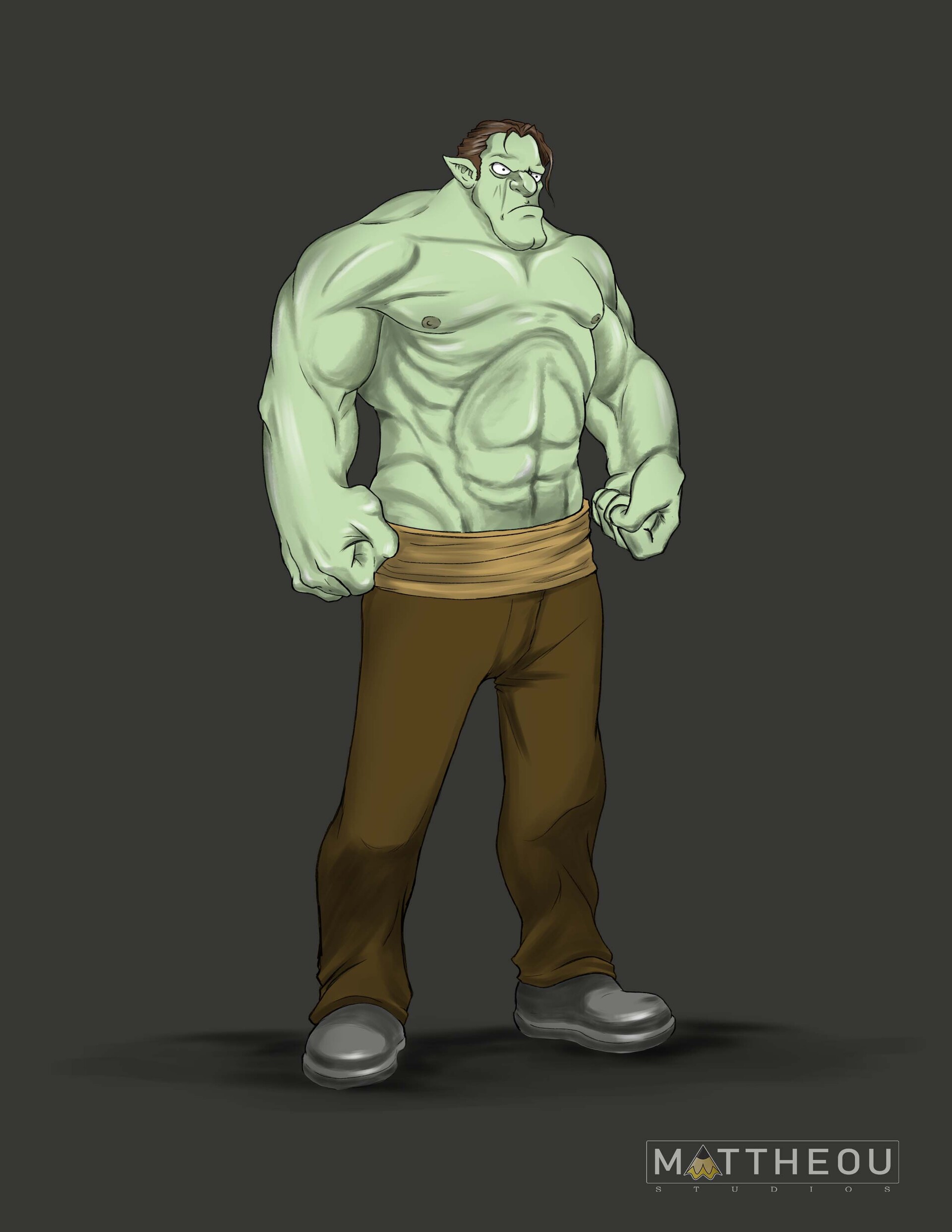 ArtStation - Human Goblin Character Design