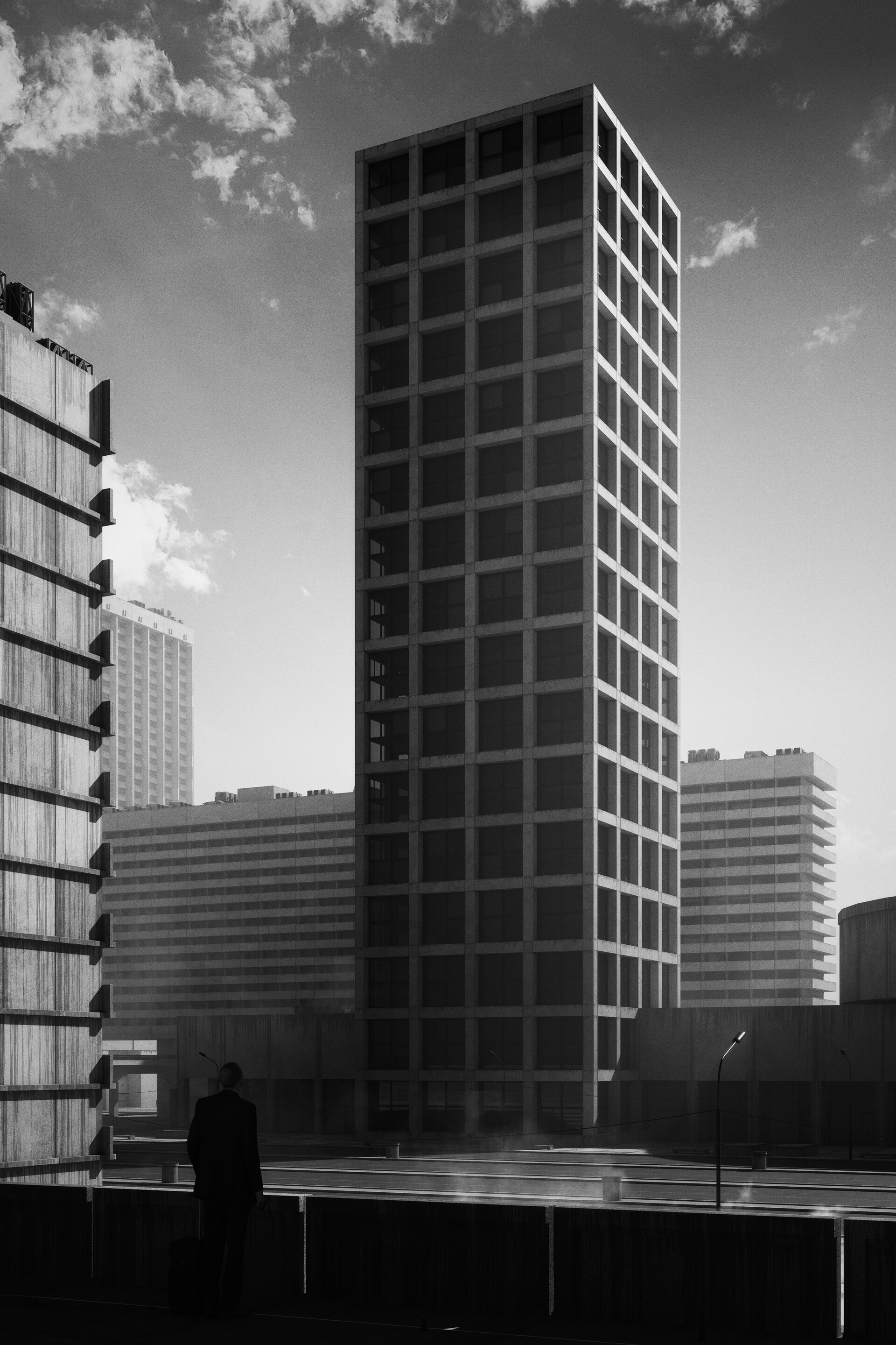 ArtStation - Project «Grid Tower»