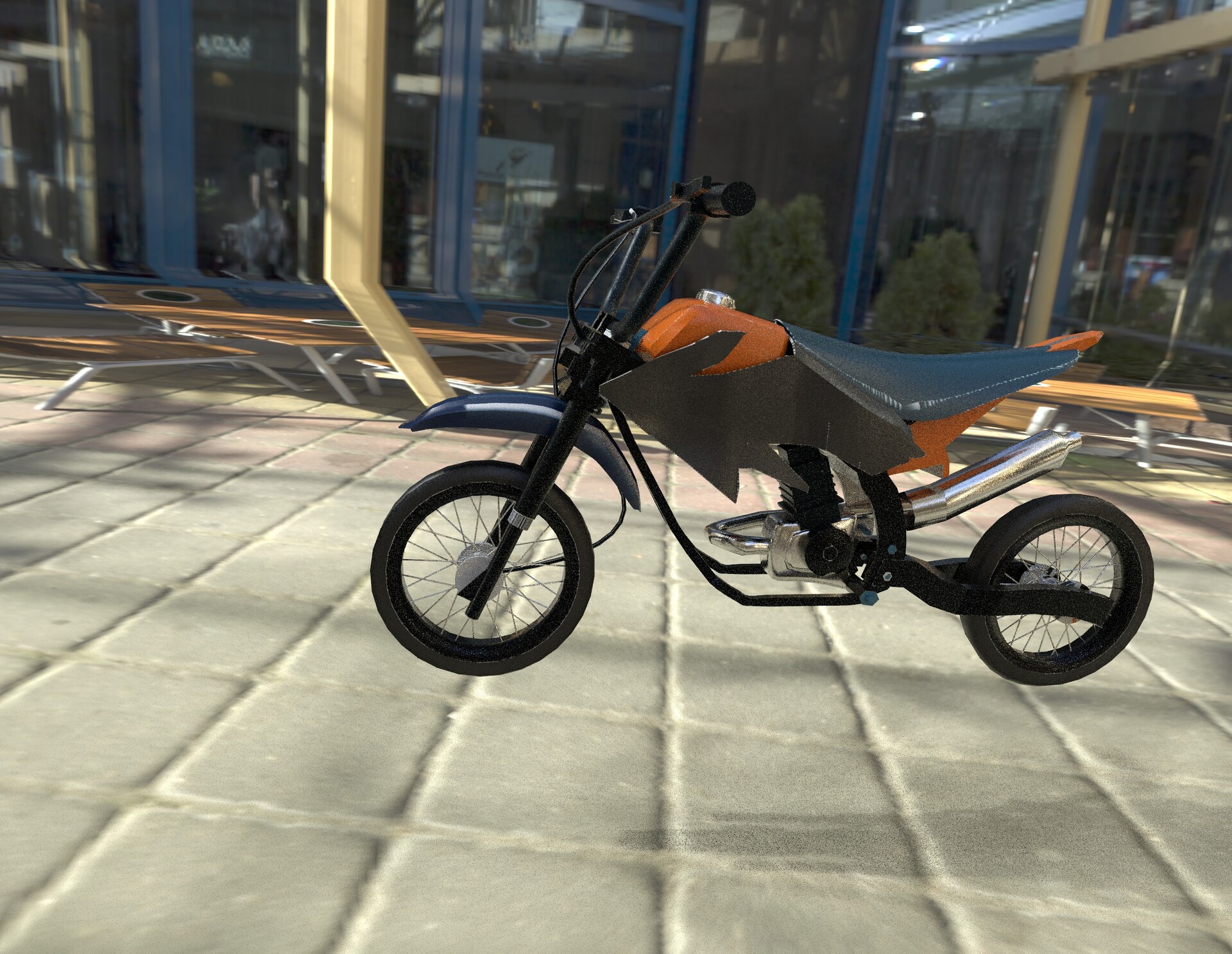 ArtStation - Bike 3D Model