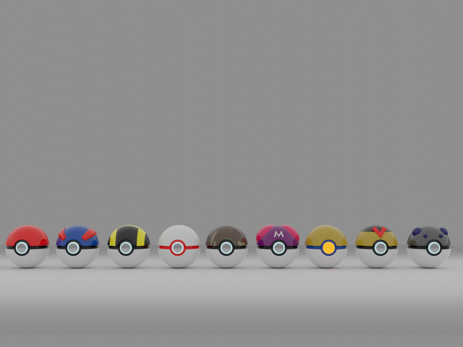 ArtStation - Assorted pokeballs