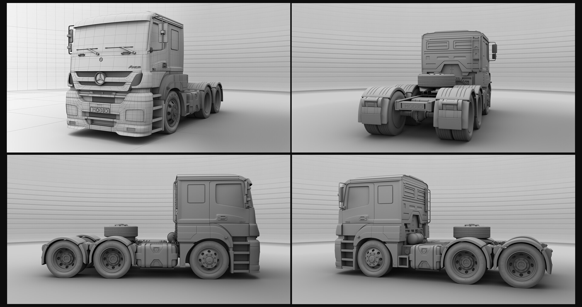 Anthony Mabilat - Truck Mercedes Benz Axor Mk2