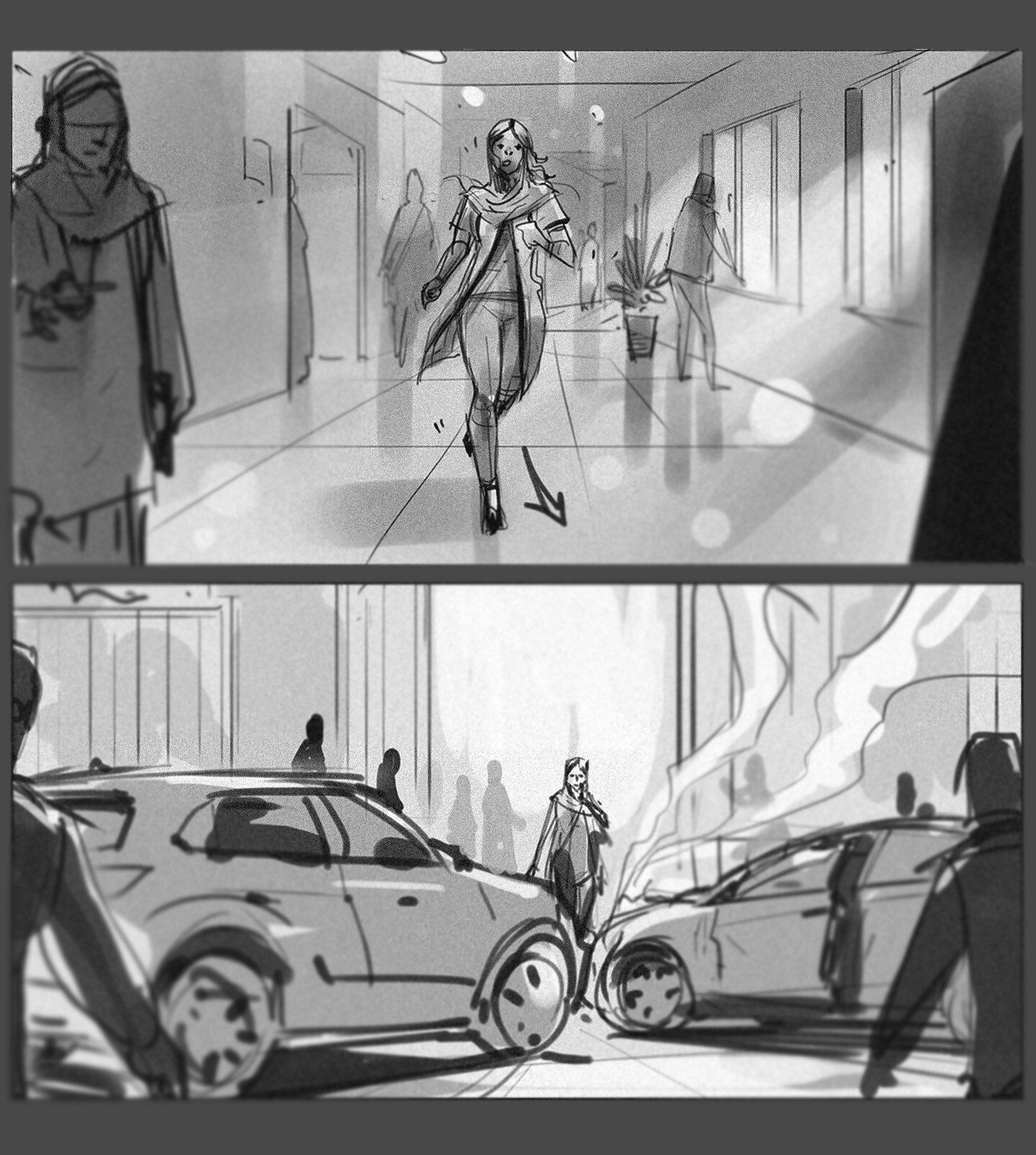 ArtStation - story frames