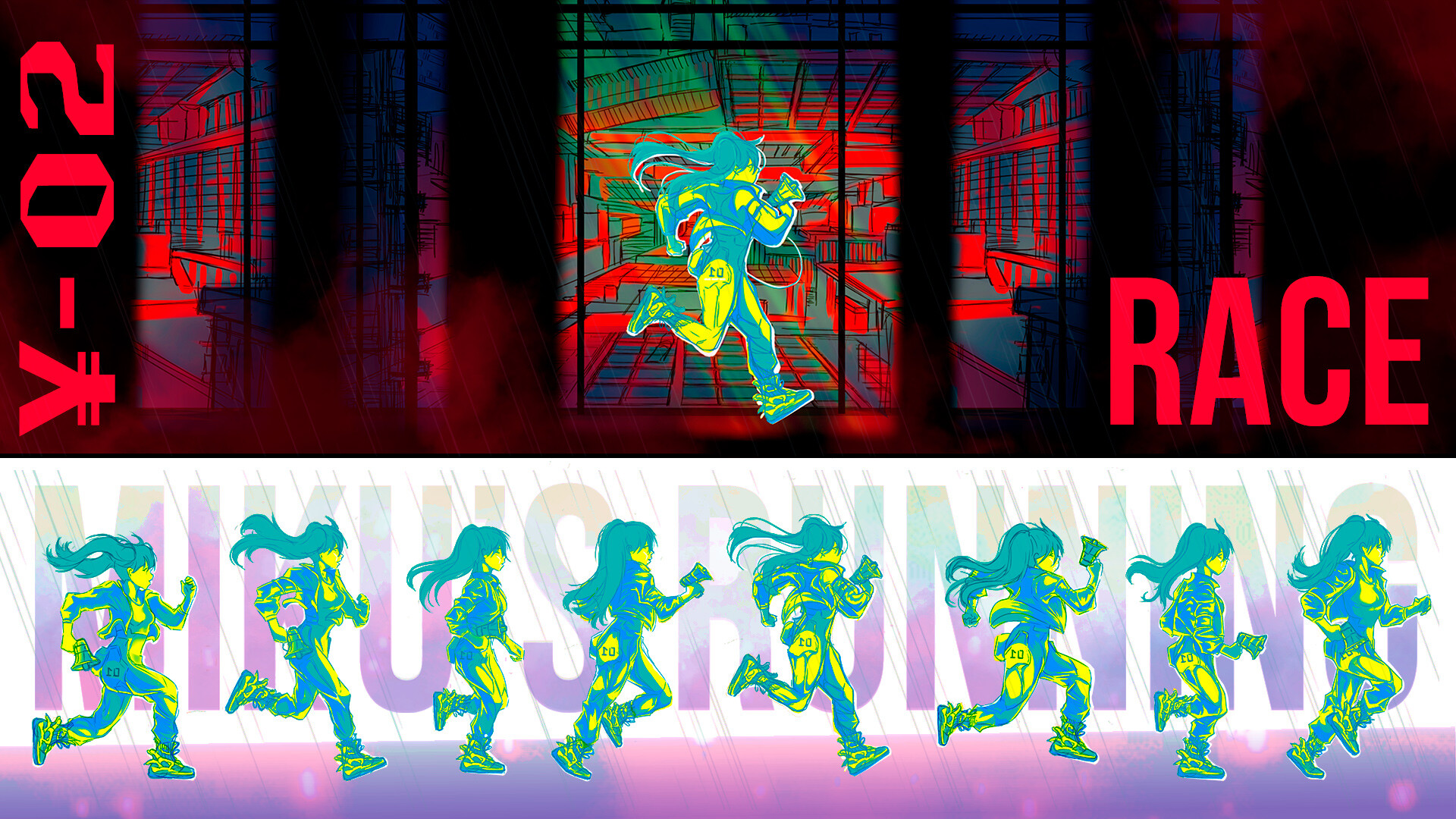 ArtStation - RUN MIKU ! RUNNNNNNNNNNNNN