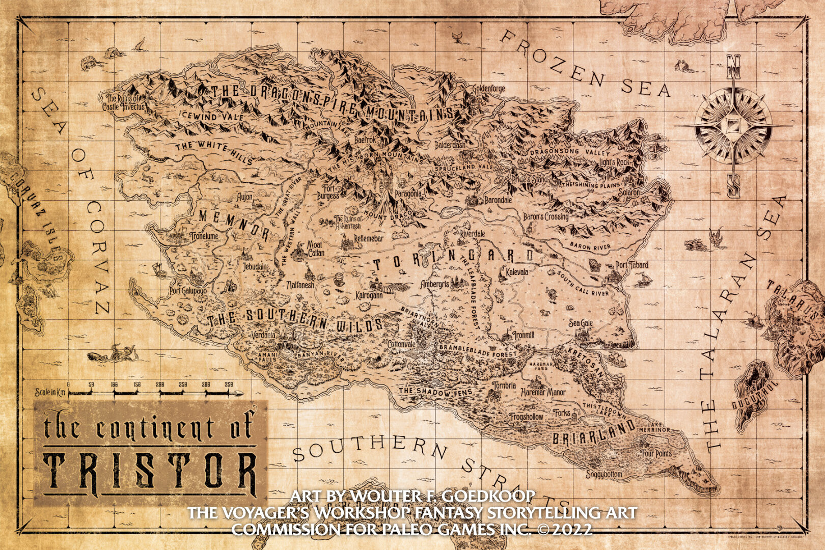 ArtStation - Map of Tristor