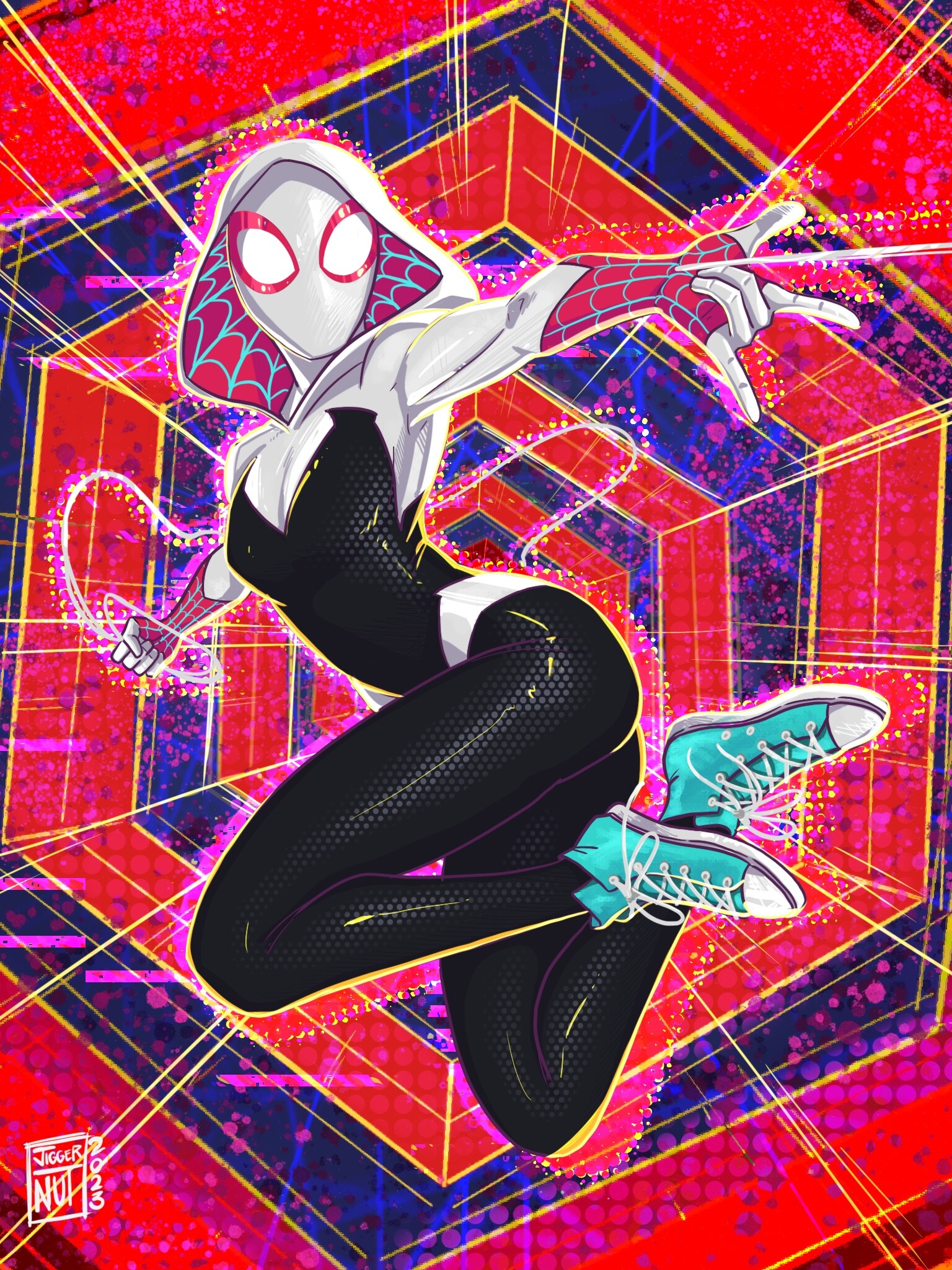 ArtStation - Gwen Stacy : Spider-Gwen