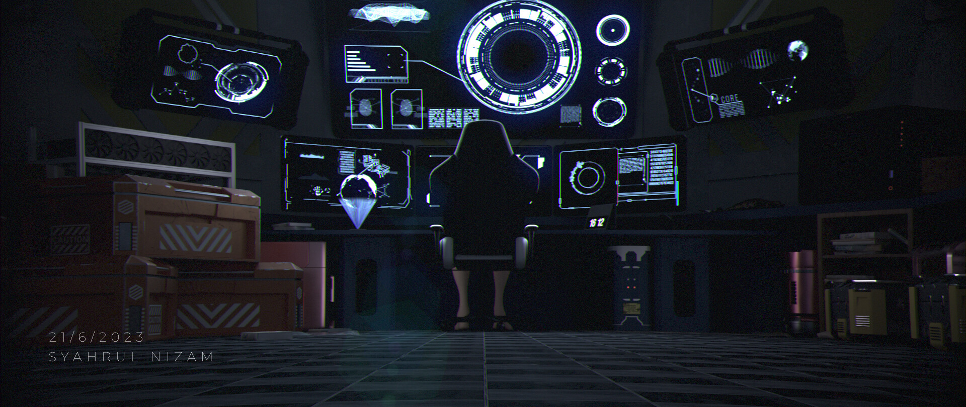 ArtStation - Computer Room