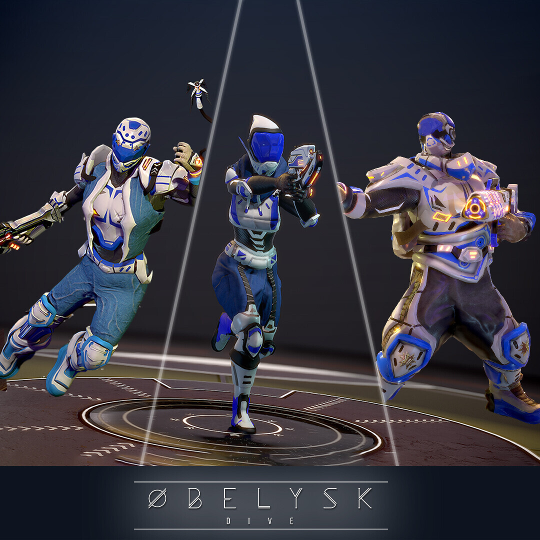 ArtStation - Obelysk Dive Character by Matteo Bruno