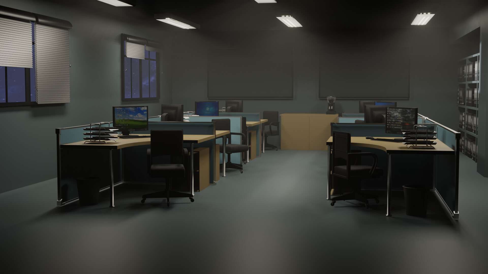 ArtStation - School teachers room