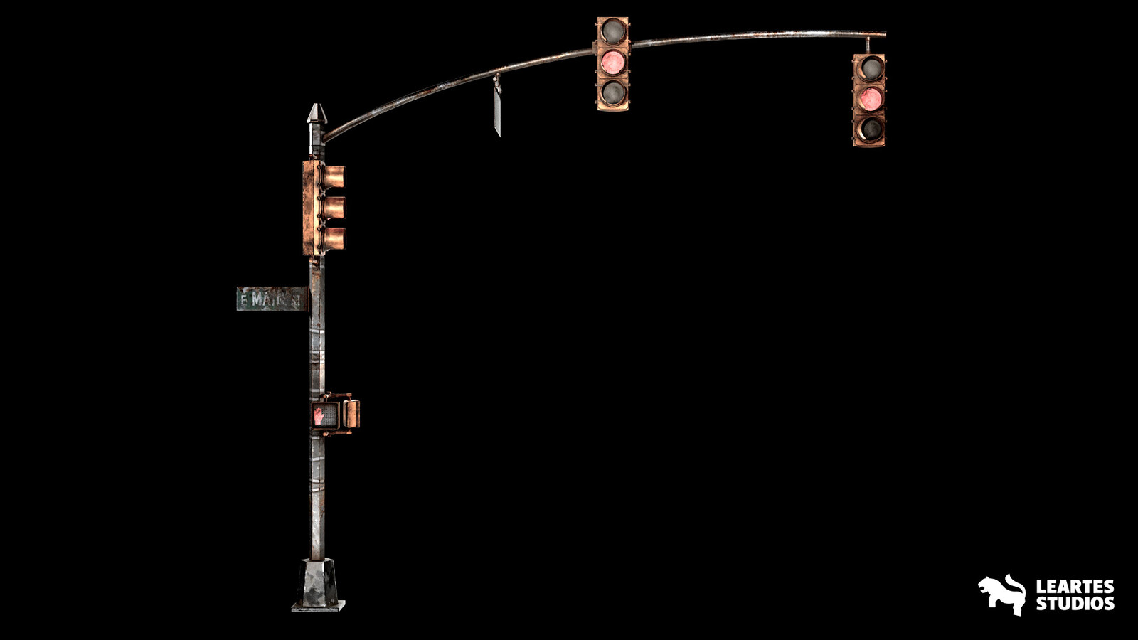 Buse Emen - Post Apocalyptic Traffic Light