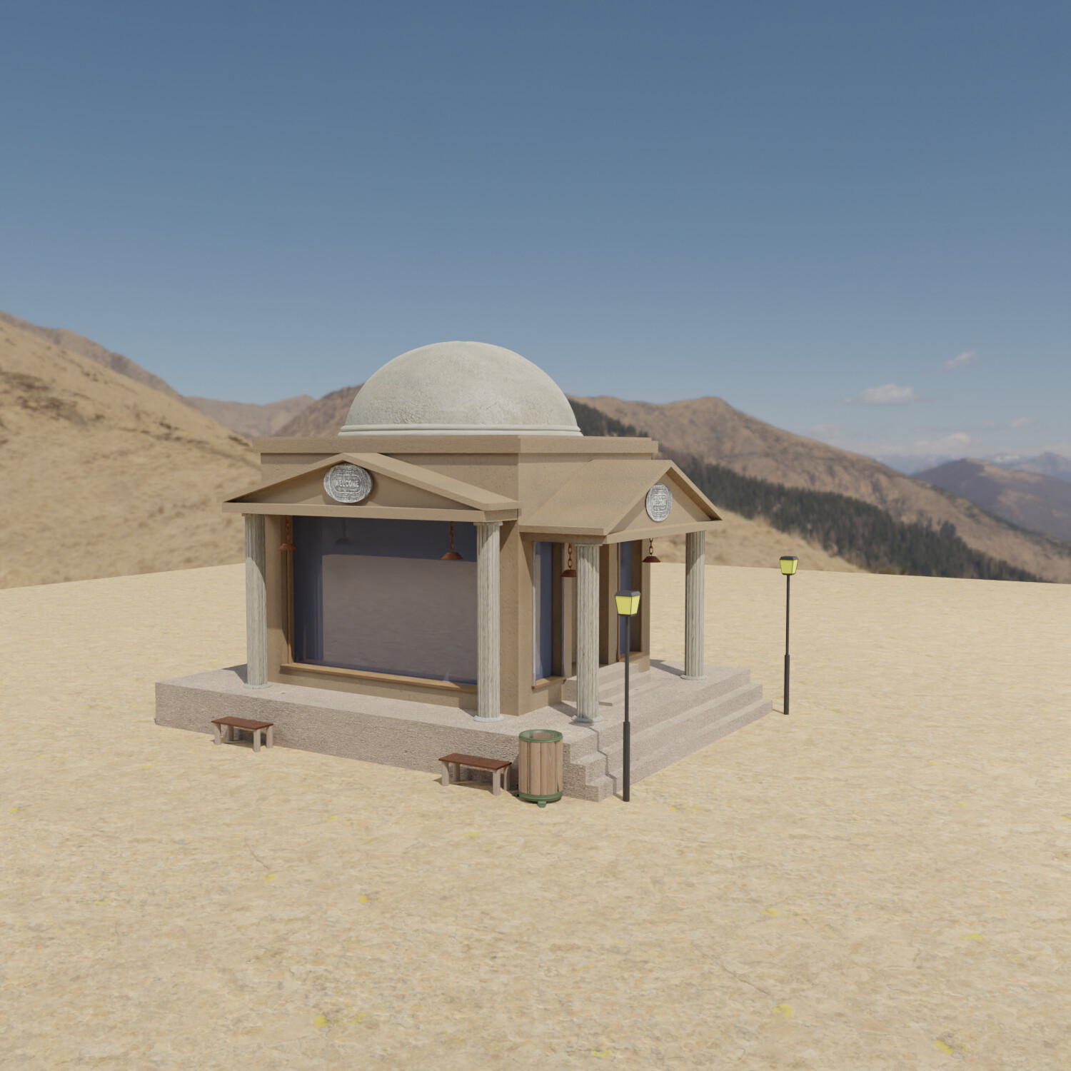 ArtStation - Sand House