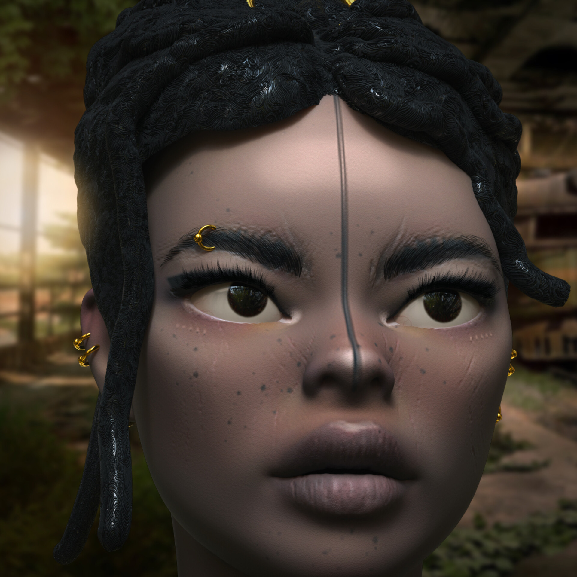 ArtStation - Character Design - Kiyana (FdSc Year 2)