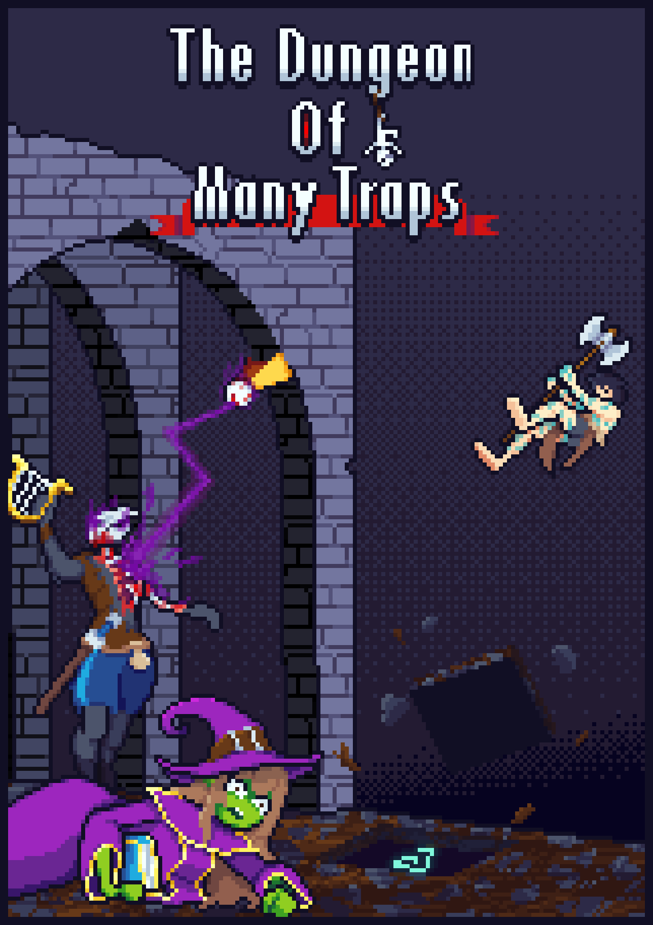 ArtStation - The Dungeon Of Many Traps