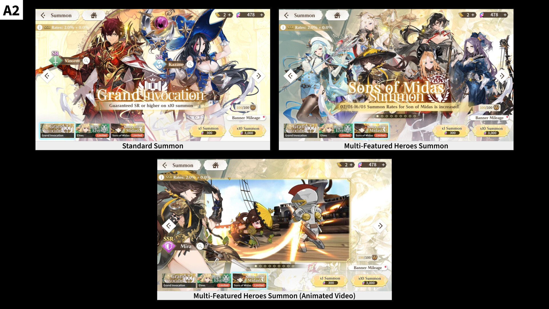 Vivian Ang - [Game UI] Hero Summon