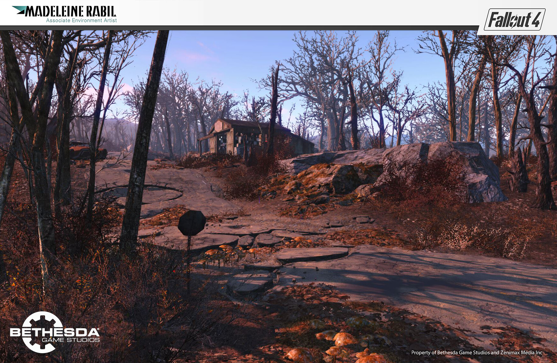 Madeleine Rabil - Fallout 4 Landscaping Work