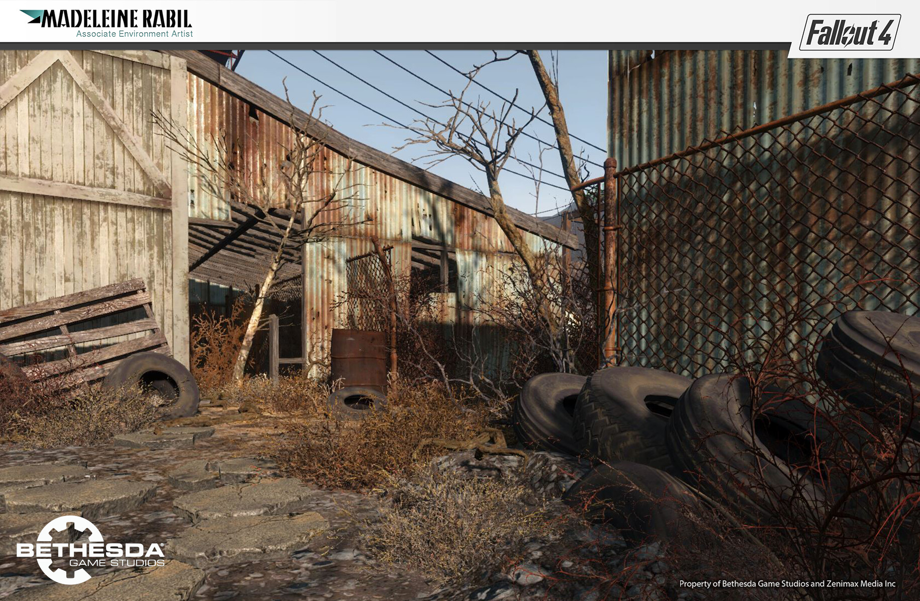 Madeleine Rabil - Fallout 4 Landscaping Work