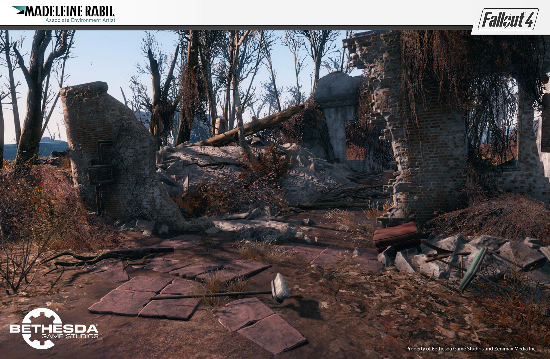 Madeleine Rabil - Fallout 4 Landscaping Work