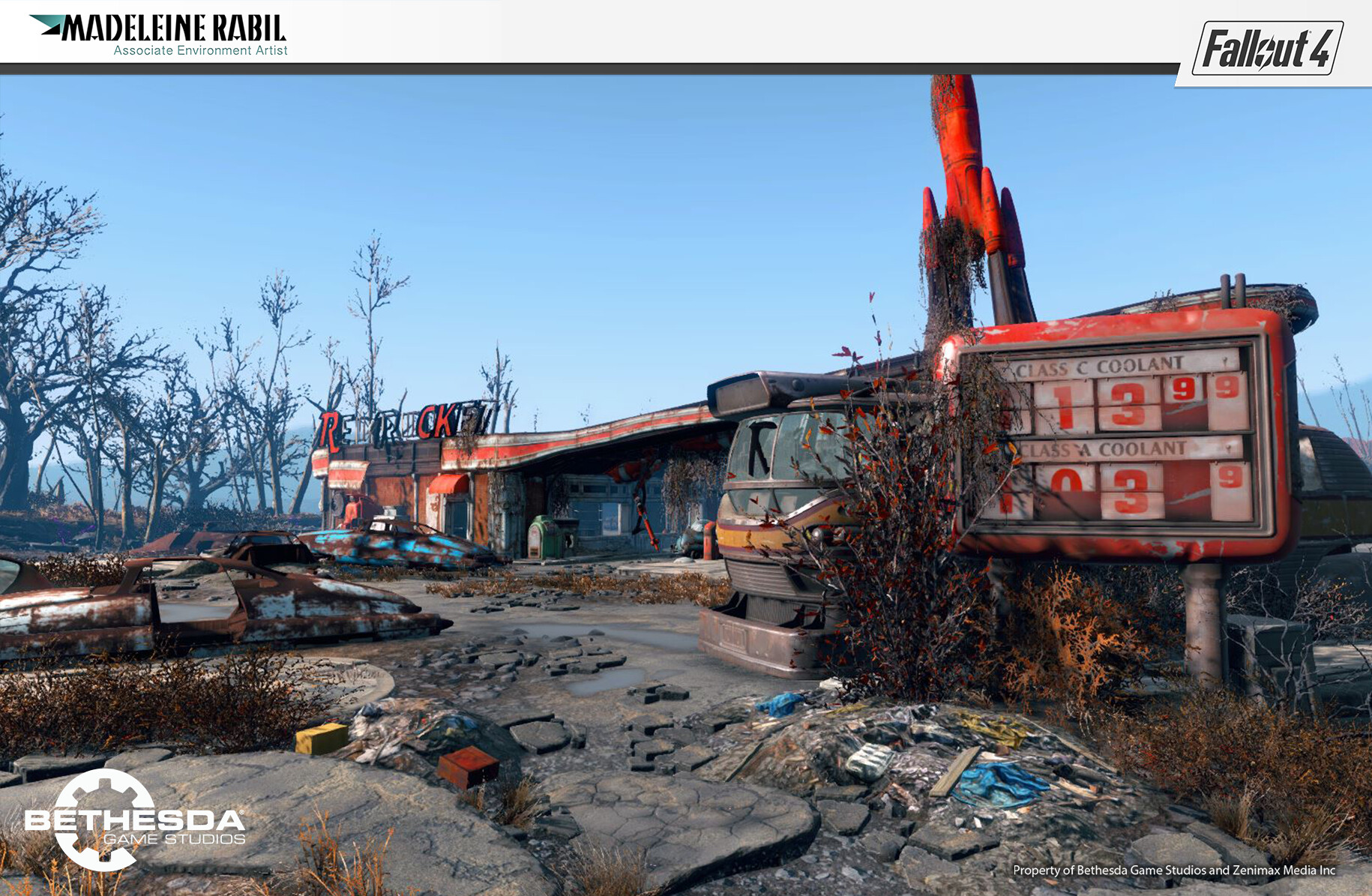 Madeleine Rabil - Fallout 4 Landscaping Work