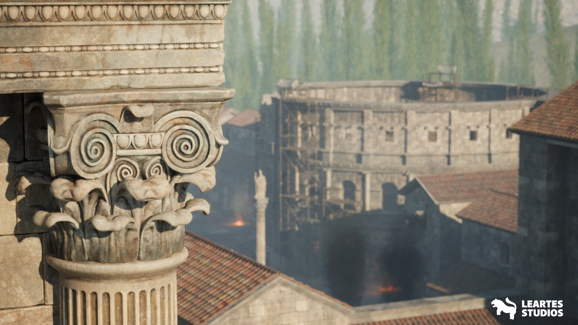 Leartes Studios - Roman Volcanic Temple | UE5