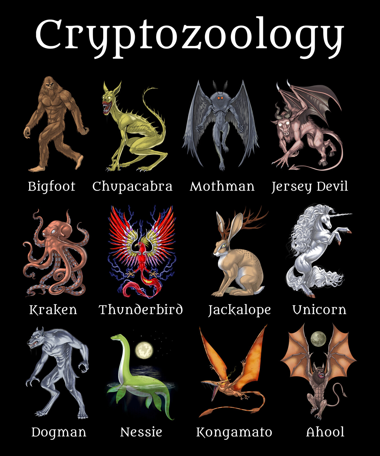 Psychonautica - Cryptozoology Cryptids