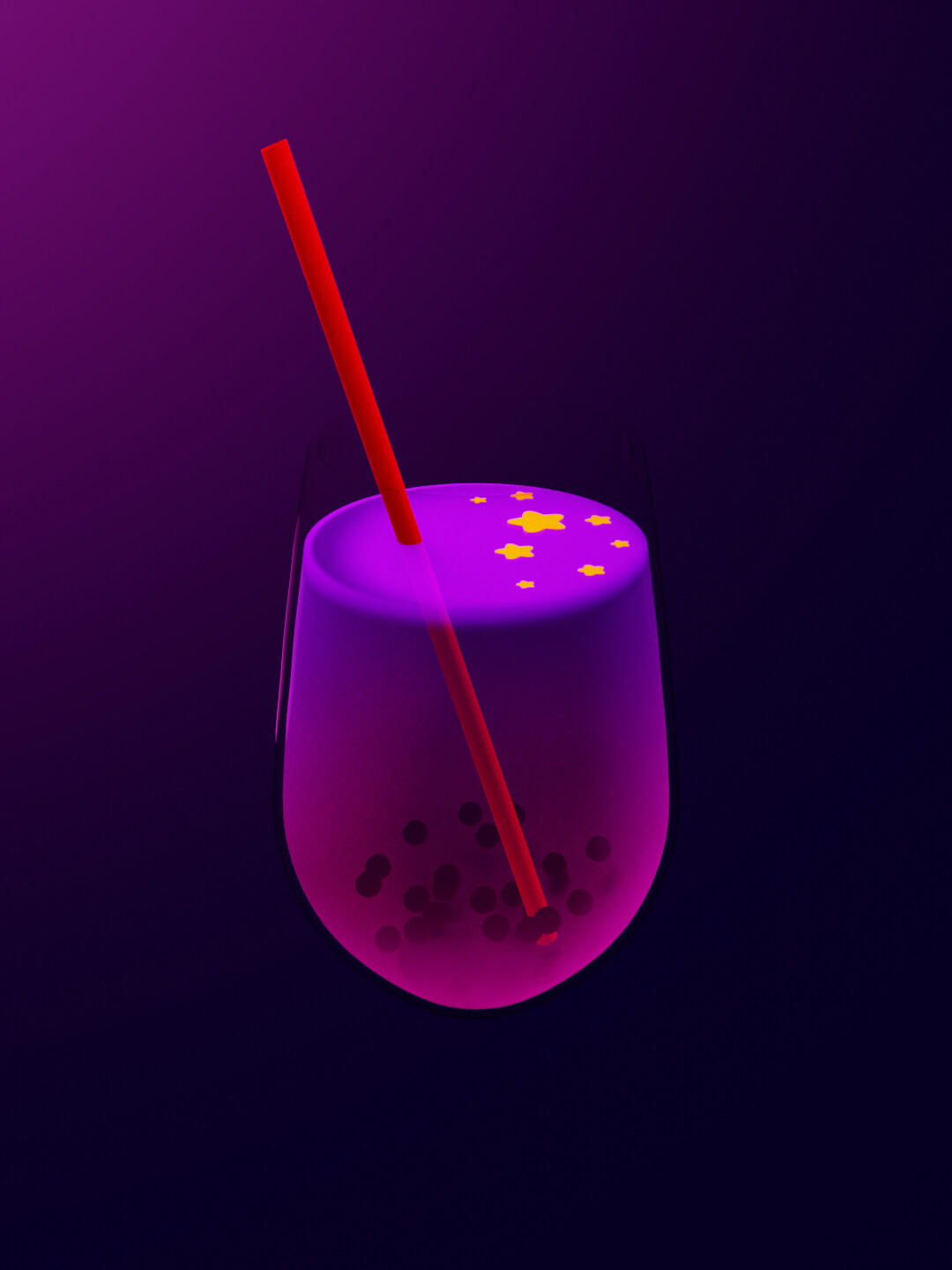 ArtStation - Galactic Bubble Tea