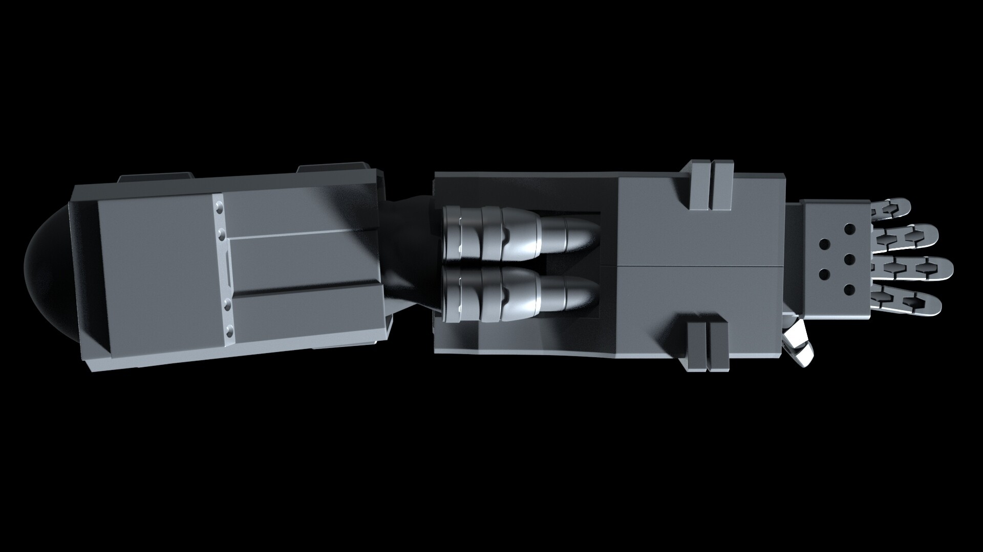David Larrea - PLAYER'S EXOSUIT ARMS - MEDIUM: Transformers Beyond Reality