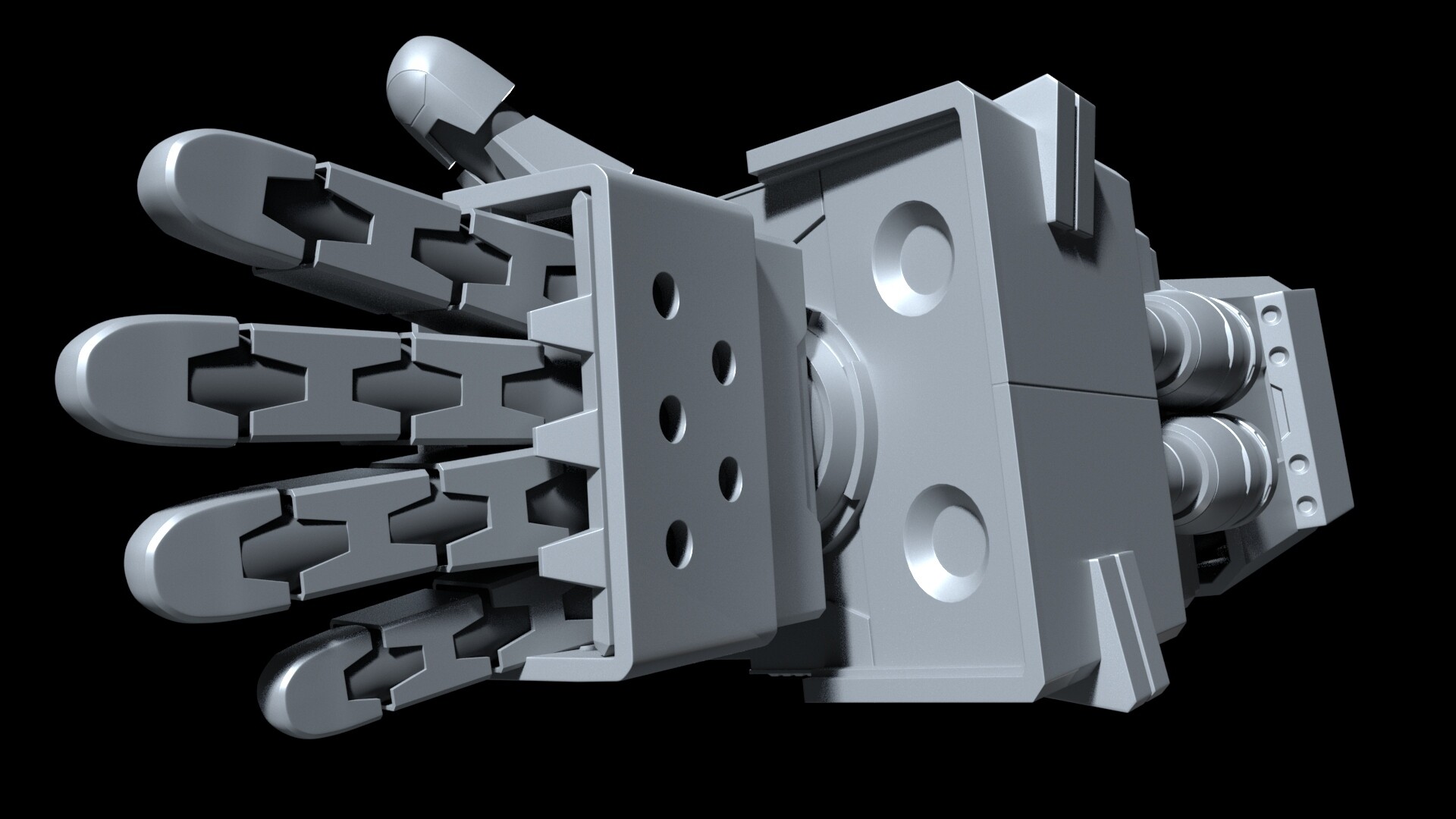 David Larrea - PLAYER'S EXOSUIT ARMS - MEDIUM: Transformers Beyond Reality