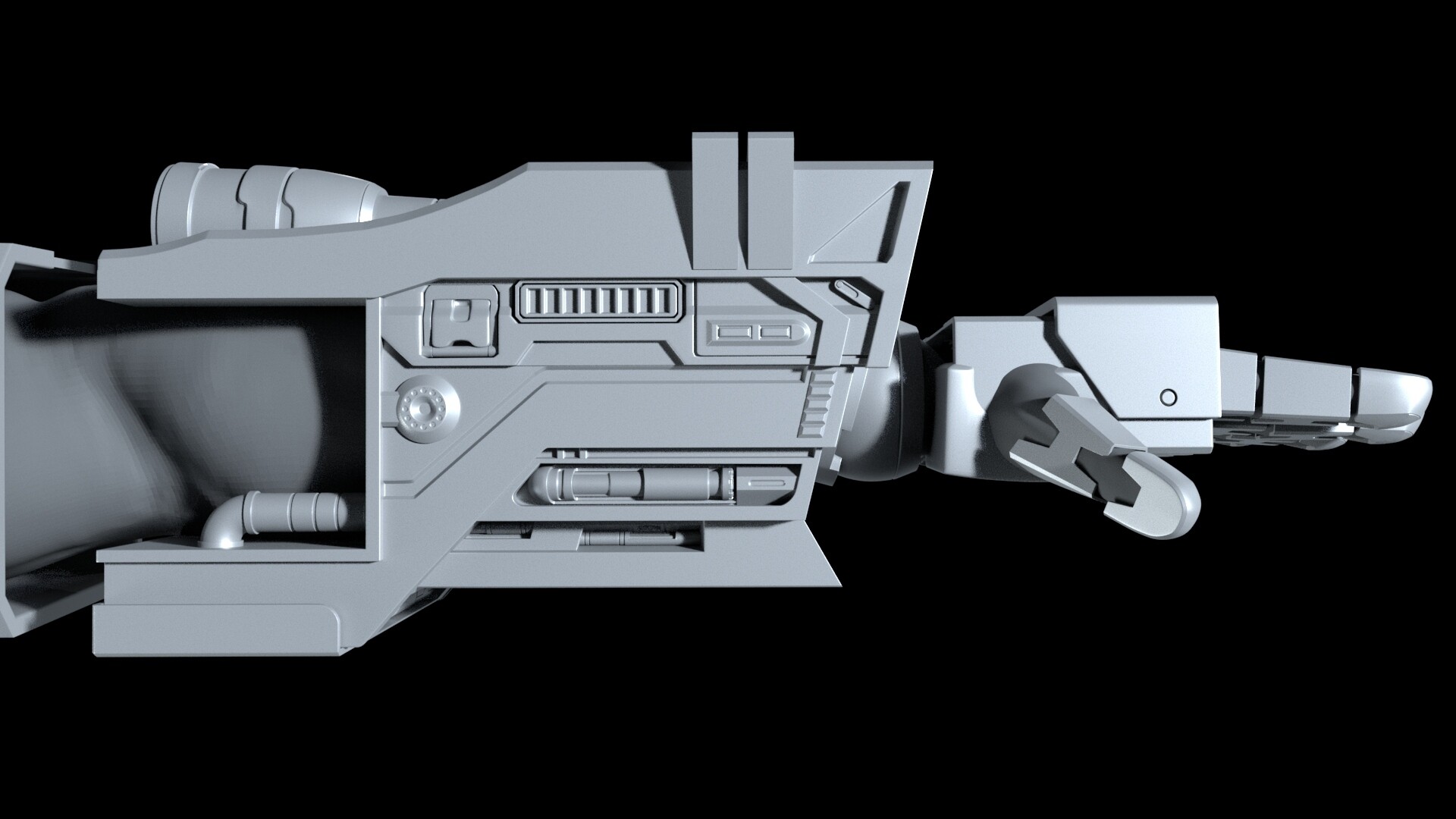 David Larrea - PLAYER'S EXOSUIT ARMS - MEDIUM: Transformers Beyond Reality