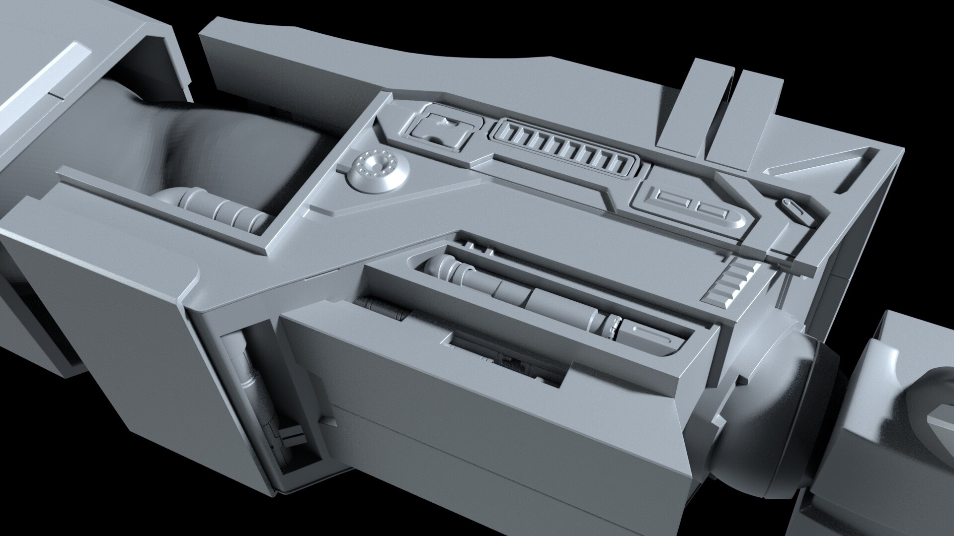 David Larrea - PLAYER'S EXOSUIT ARMS - MEDIUM: Transformers Beyond Reality