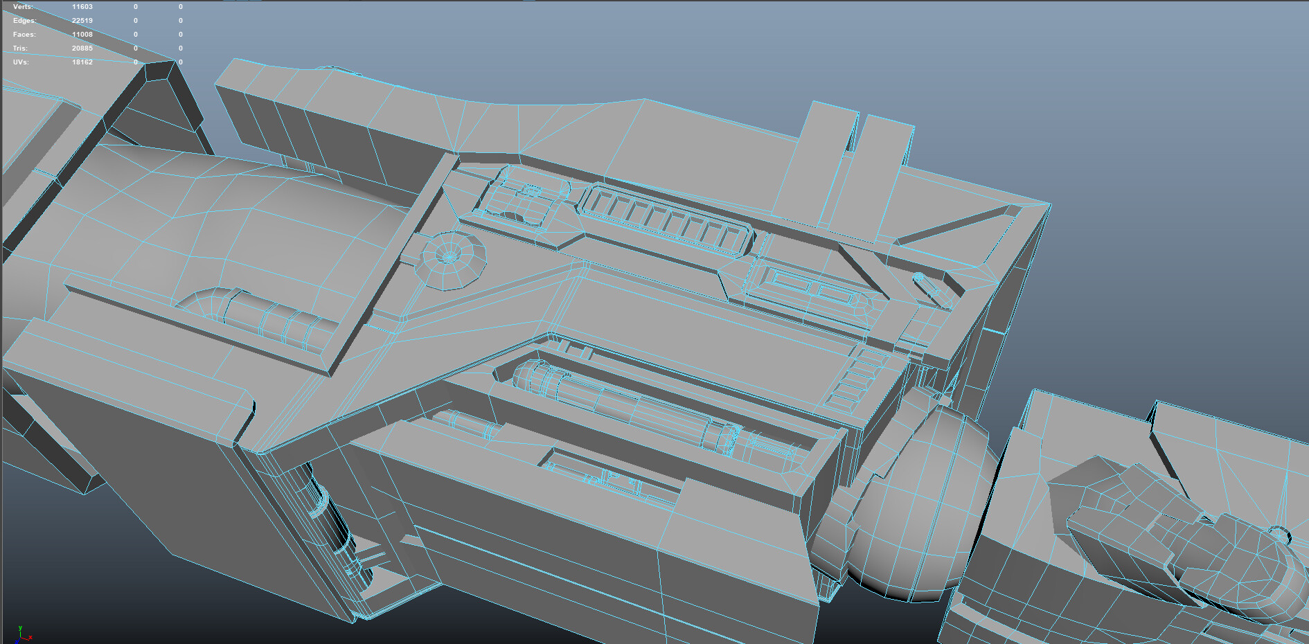 David Larrea - PLAYER'S EXOSUIT ARMS - MEDIUM: Transformers Beyond Reality