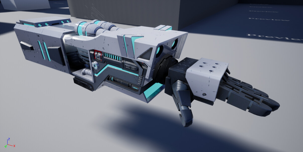 David Larrea - PLAYER'S EXOSUIT ARMS - MEDIUM: Transformers Beyond Reality