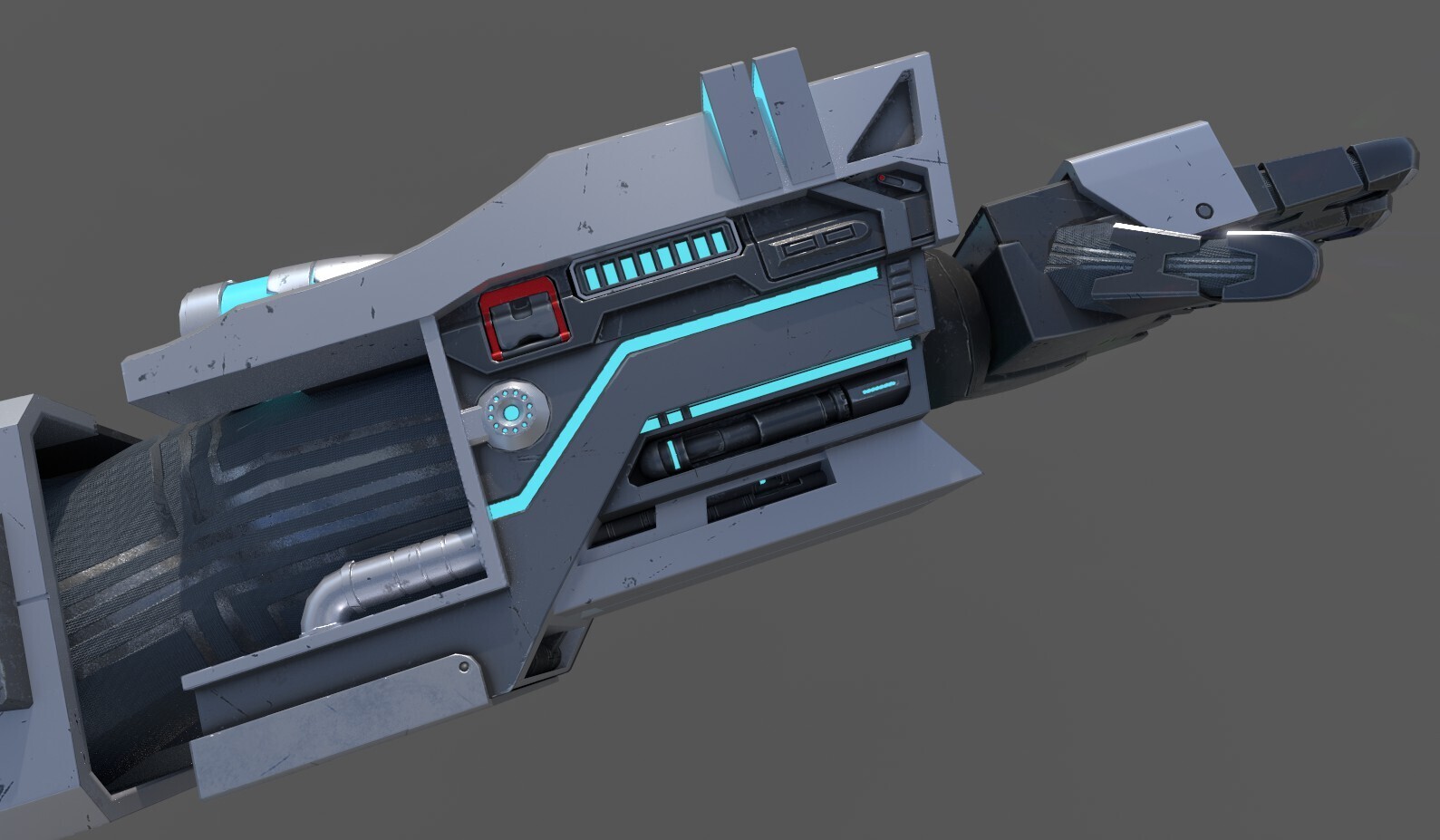 David Larrea - PLAYER'S EXOSUIT ARMS - MEDIUM: Transformers Beyond Reality