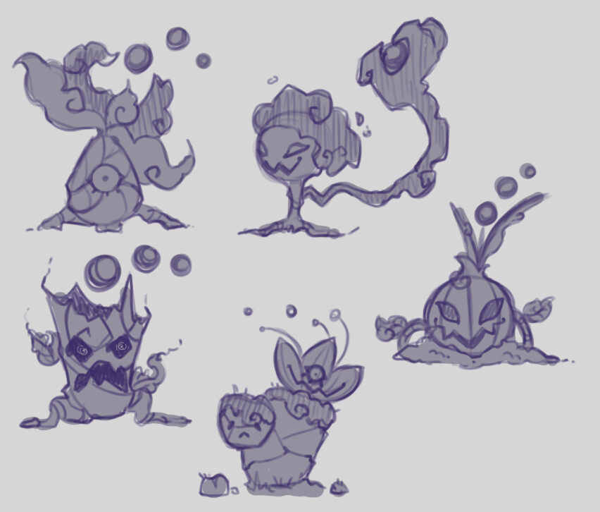 Yara Hussein - Concepts "gunner enemy"