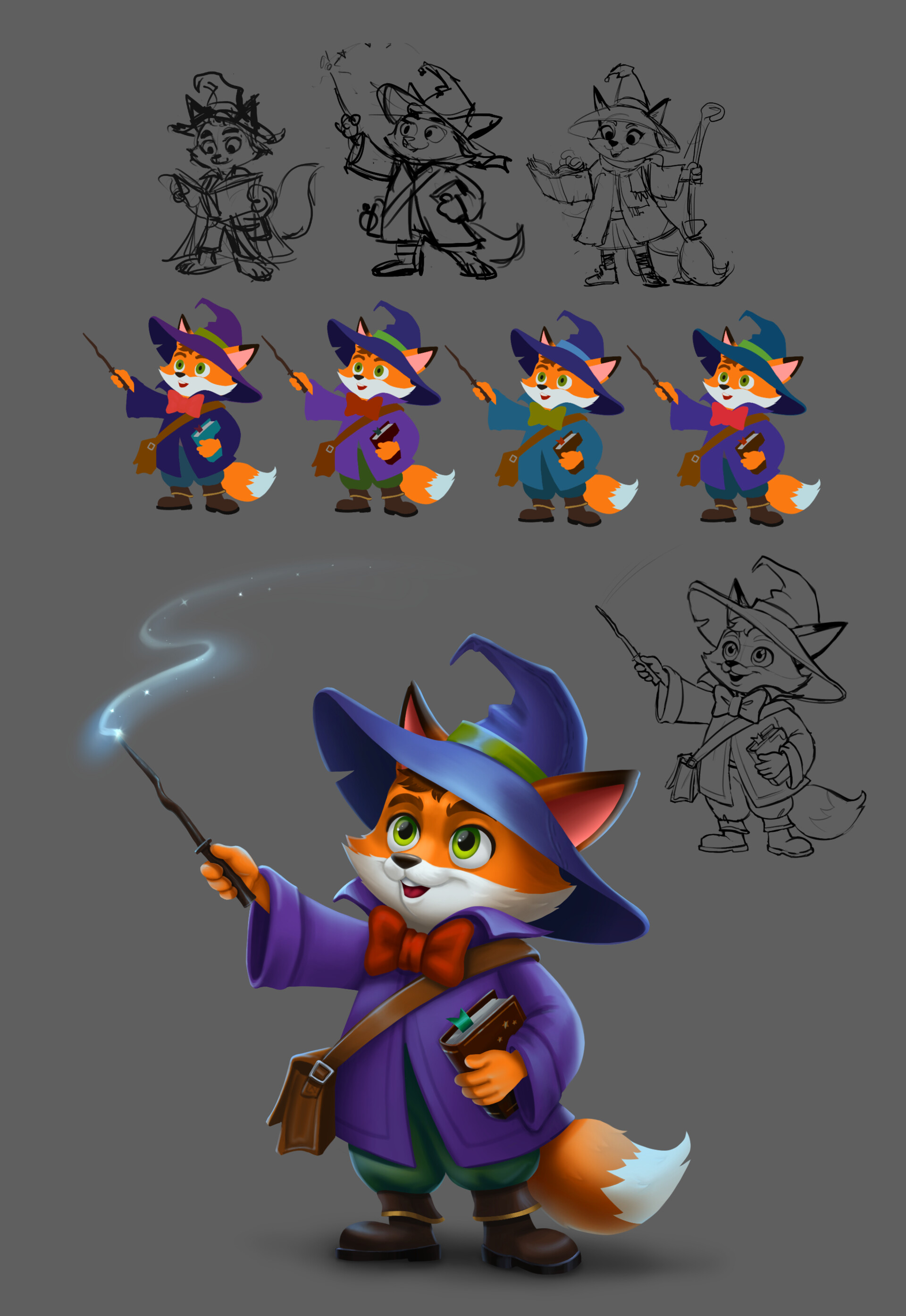 ArtStation - Character design in casual style