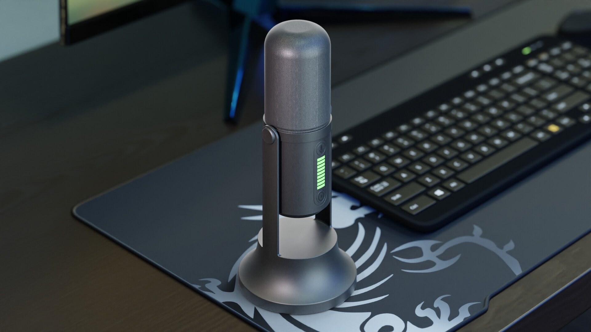 ArtStation - microphone concept presentation
